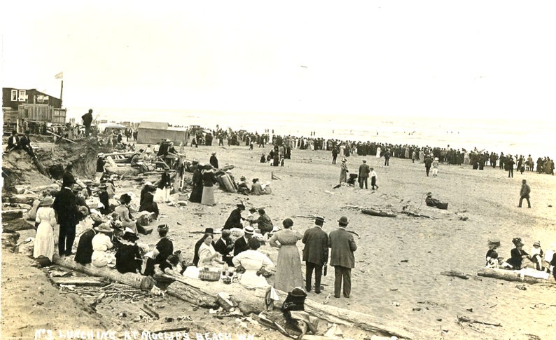 RPPC View of Moclips Beach in Mocclips, WA. Aa6 Postcard - Etsy