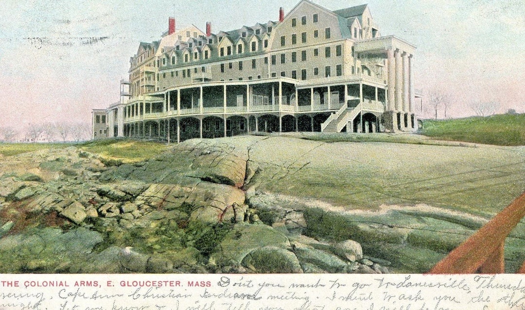 Postcard Early View of the Colonial Arms in Gloucester, MA. L5 - Etsy