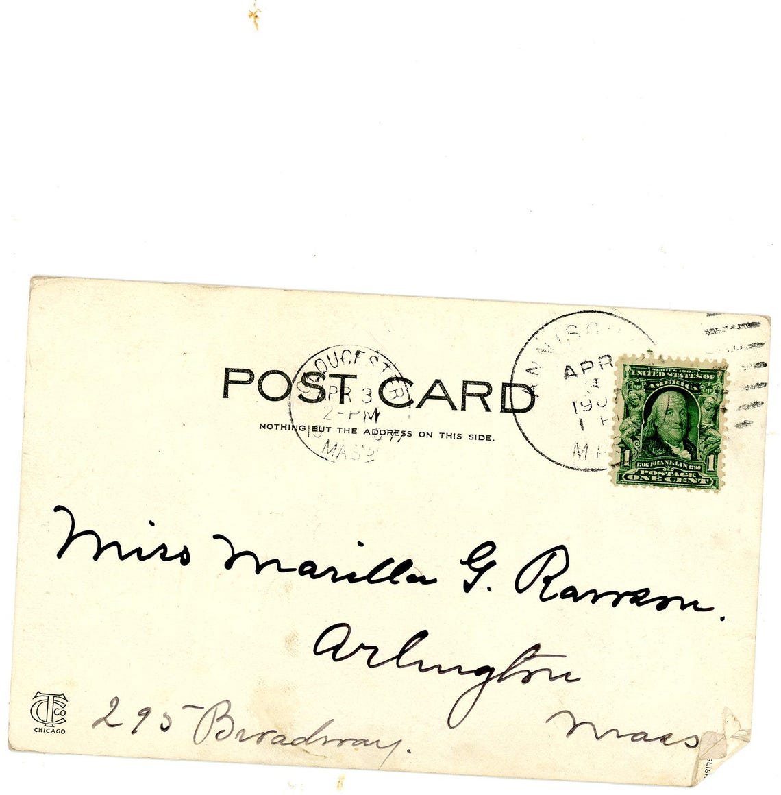 Postcard Antique View of Addison Gilbert Hospital, Gloucester, MA. Y1 ...