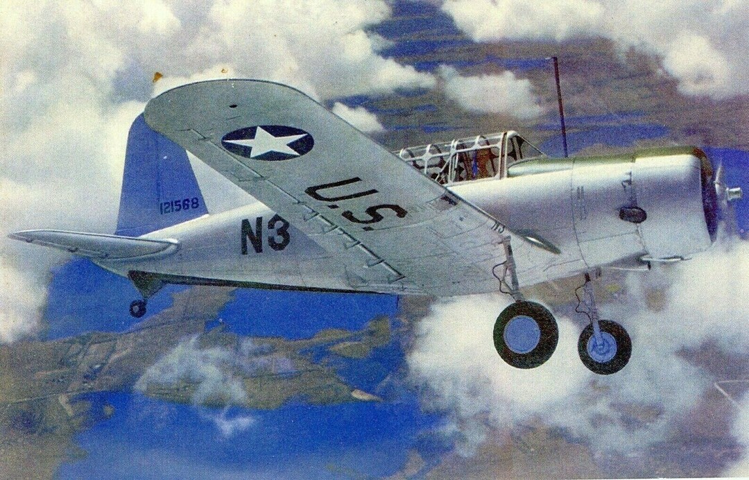 Postcard Valiant Aircraft , Army Navy and Marine Two Seater . N4 - Etsy