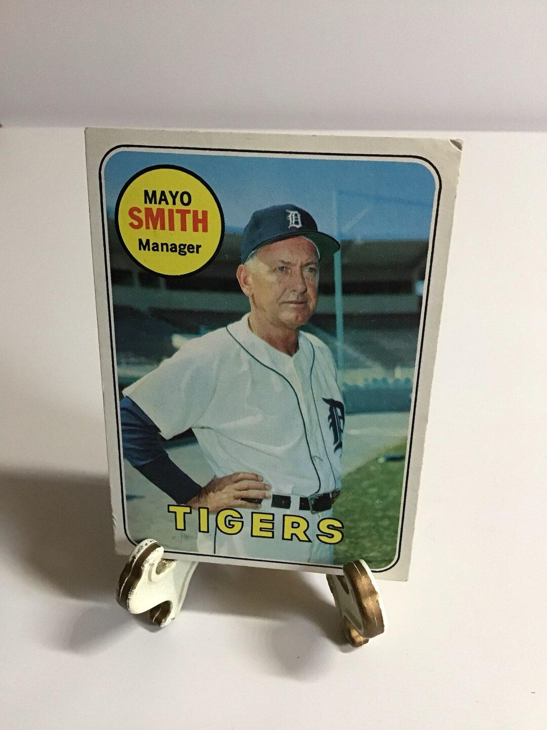 Vintage 1969 Topps Mayo Smith # 40, EX + - Etsy