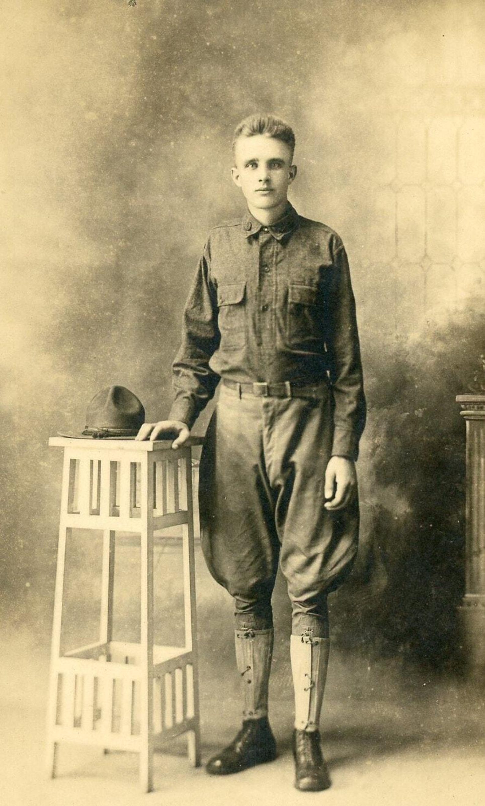 Postcard Antique RPPC View of a WW1 U.S. Soldier Portrait. K2 - Etsy