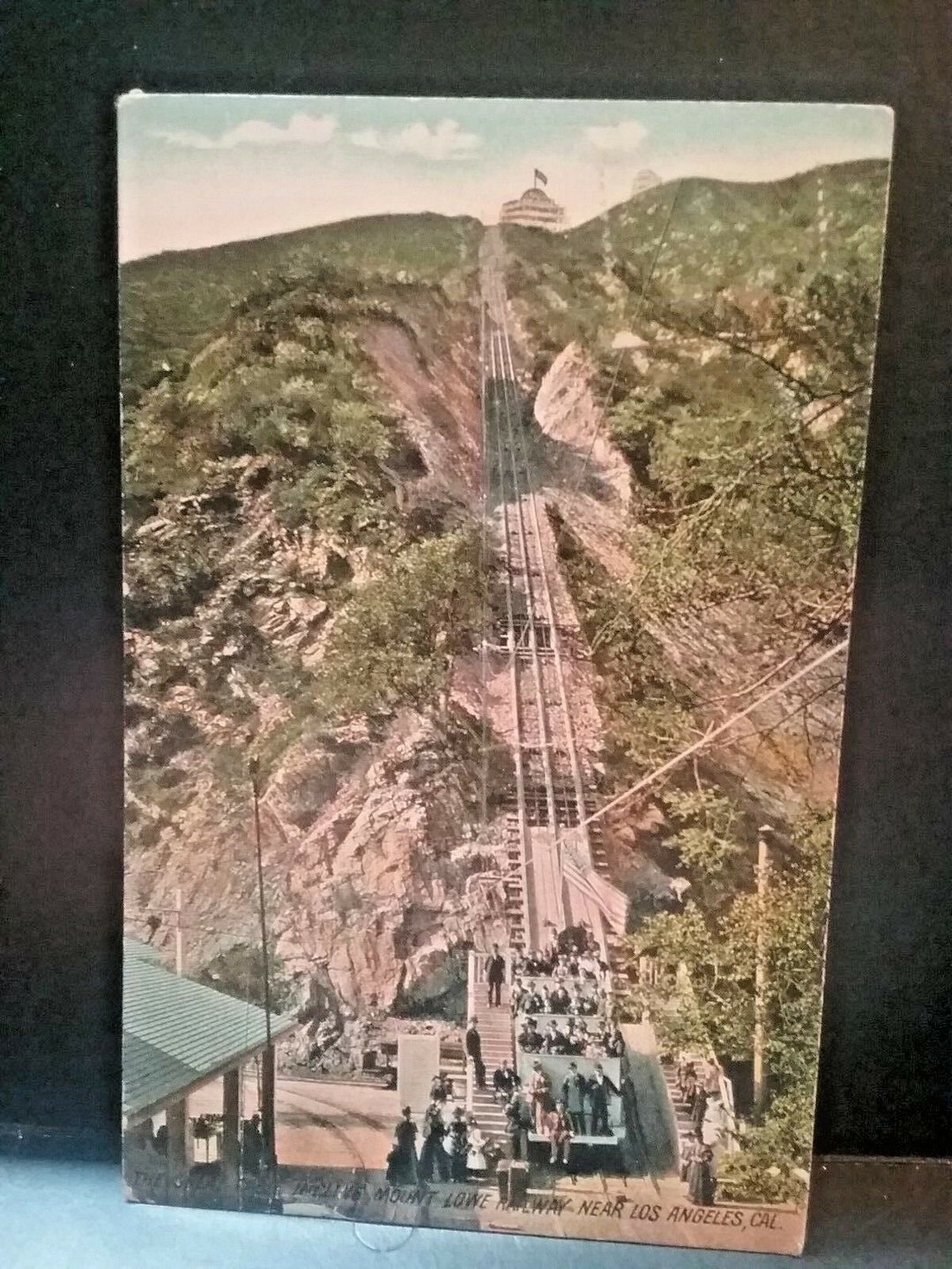 Posctard Incline at Mt. Lowe Railway, Los Angeles, CA Z6 - Etsy