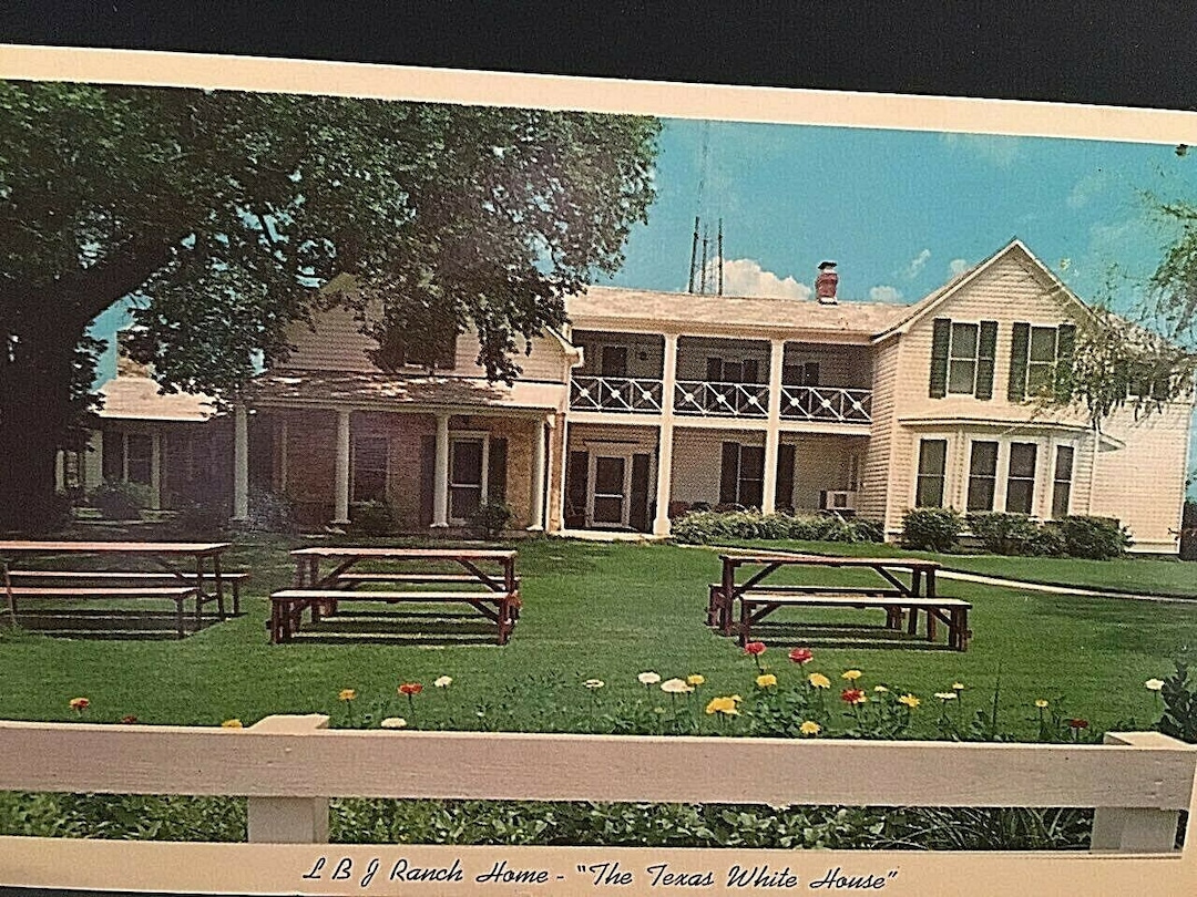 Postcard LBJ Ranch, the Texas White House U3 - Etsy
