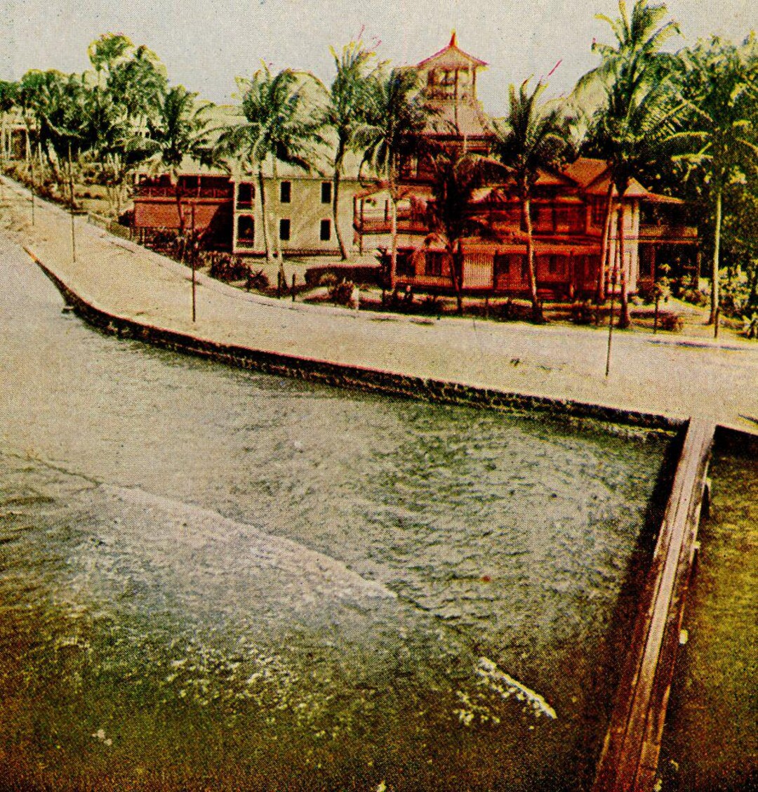 Vintage Panama Canal Postcard: Colon, Atlantic Ocean View - Etsy