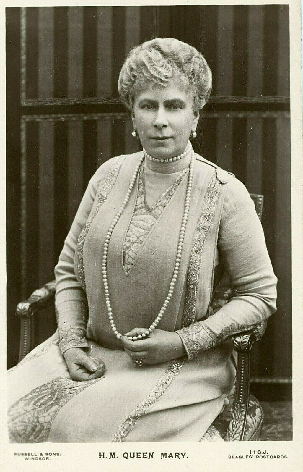 Postcard RPPC Her Majesty Queen Mary, UK. Q8 - Etsy