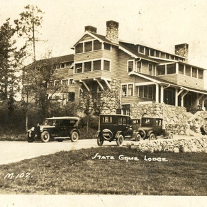 Postcard RPPC View of State Game Lodge, Custer State Park, SD. Z2 - Etsy