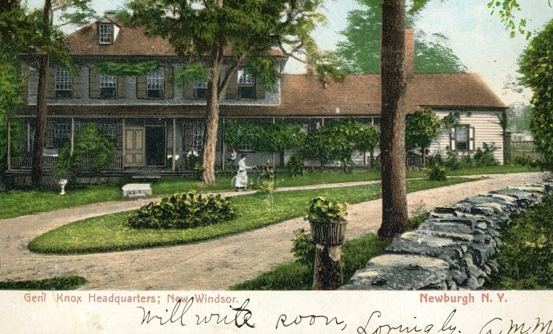 Postcard Antique View of General Knox Headquarters , New Windsor ...