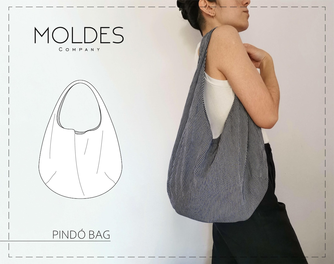 Pindo Bag Sewing Pattern, PDF Digital Pattern, Hobo Bag - Etsy