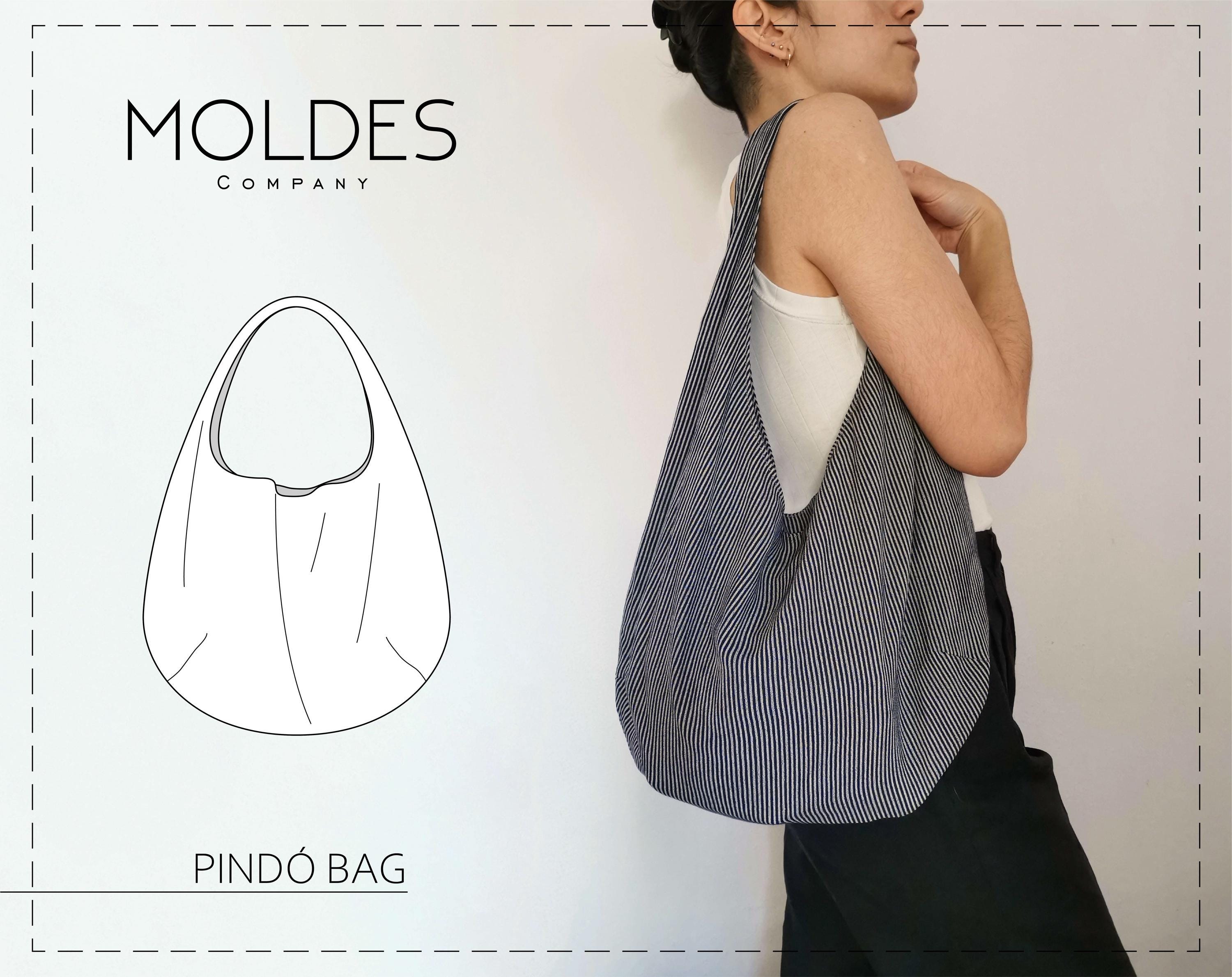 Pindo Bag Sewing Pattern, PDF Digital Pattern, Hobo Bag - Etsy UK