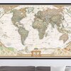 Giant World Map Wall Mural Removable Wallpaper Map of the World Huge ...