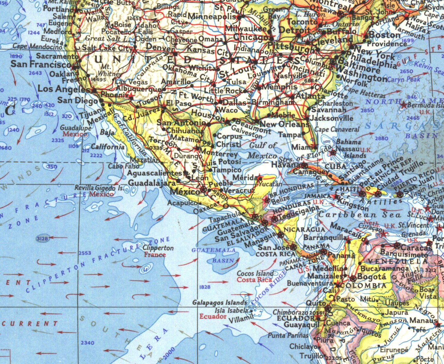 National Geographic Vintage 1960 World Map Fine Art - Etsy