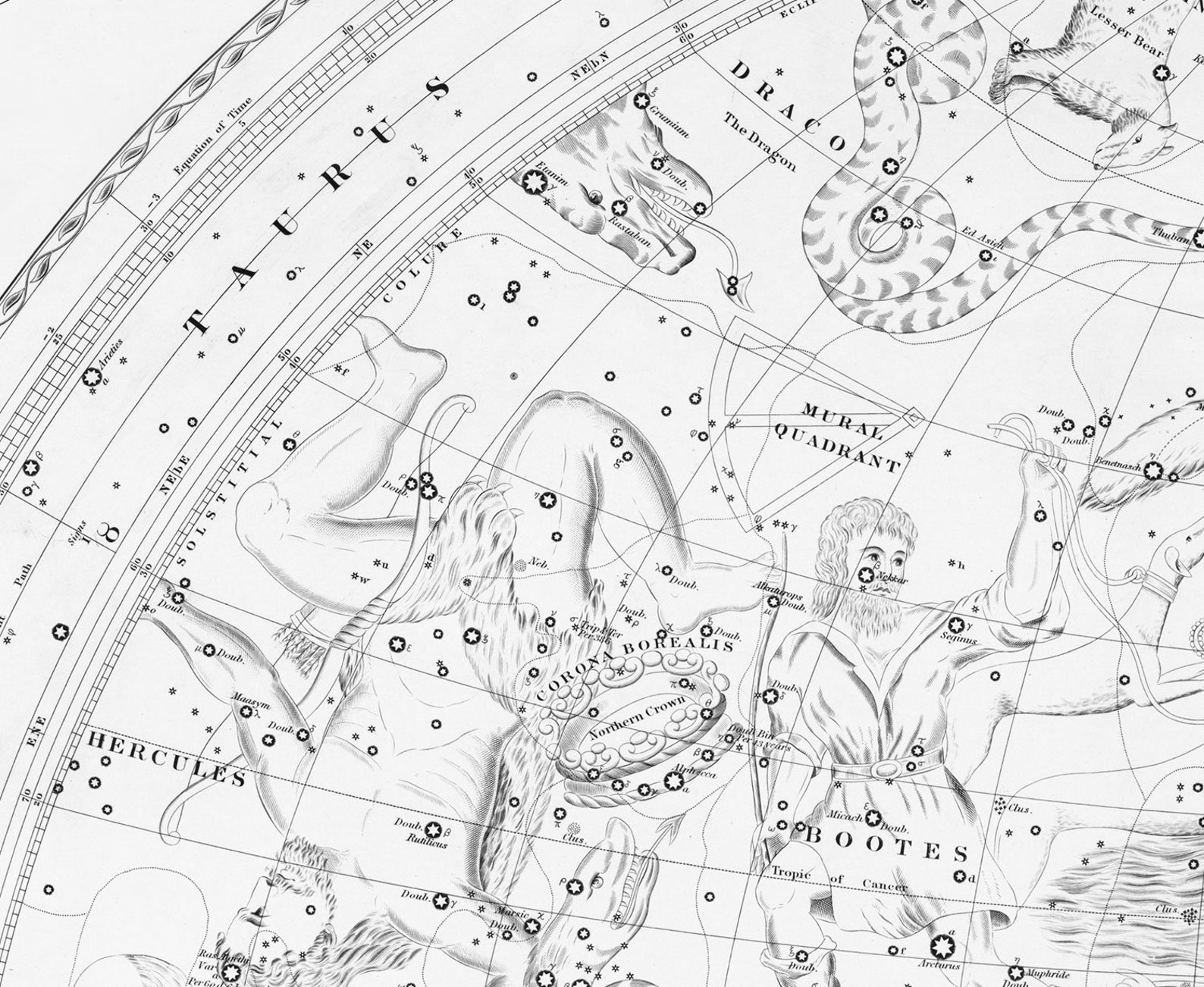 Celestial Spheres map of the Visible Heavens - Etsy