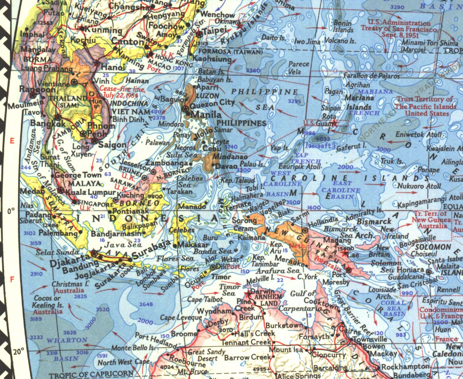 National Geographic Vintage 1960 World Map Fine Art - Etsy