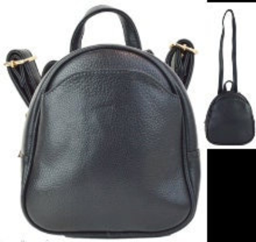 Vegan Leather Mini Backpack, Carry Backpack, Mini Pocket Backpack ...