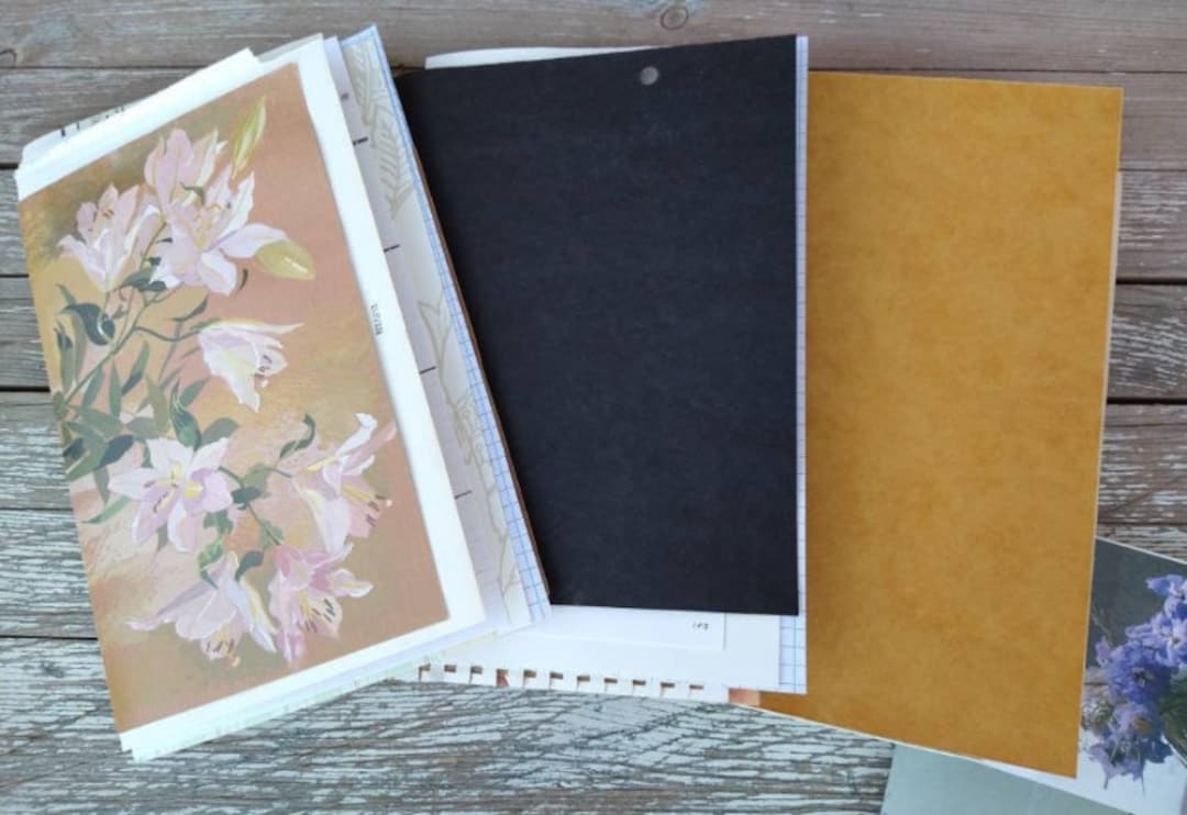 Mixed Paper Signatures for Junk Journals, Paper Supplies, Smash Book ...