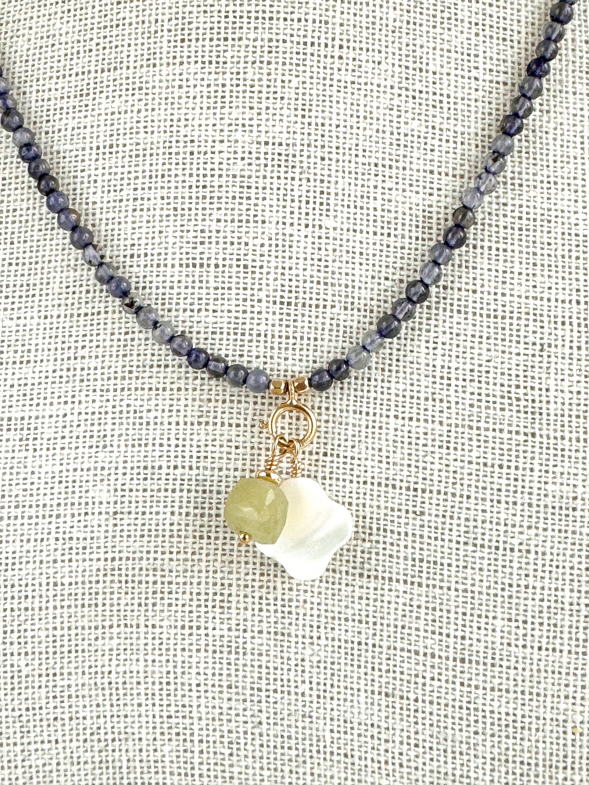 Custom Charm Necklace, Design Your Own Gemstone Necklace, Personalized ...