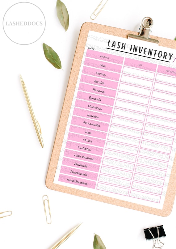 Lash Inventory List Lash Supply List Lash Supplies Lash Etsy lash-inventory-list-lash-supply-list-lash-supplies-lash-etsy