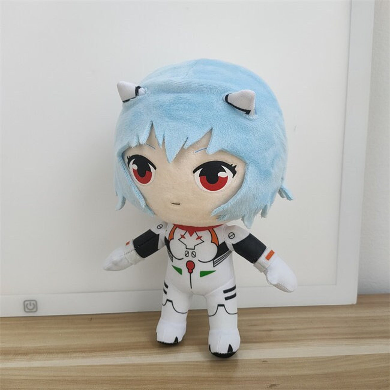 Rei Ayanami Plush Evangelion 20cm Plushie NGE Neon Genesis | Etsy