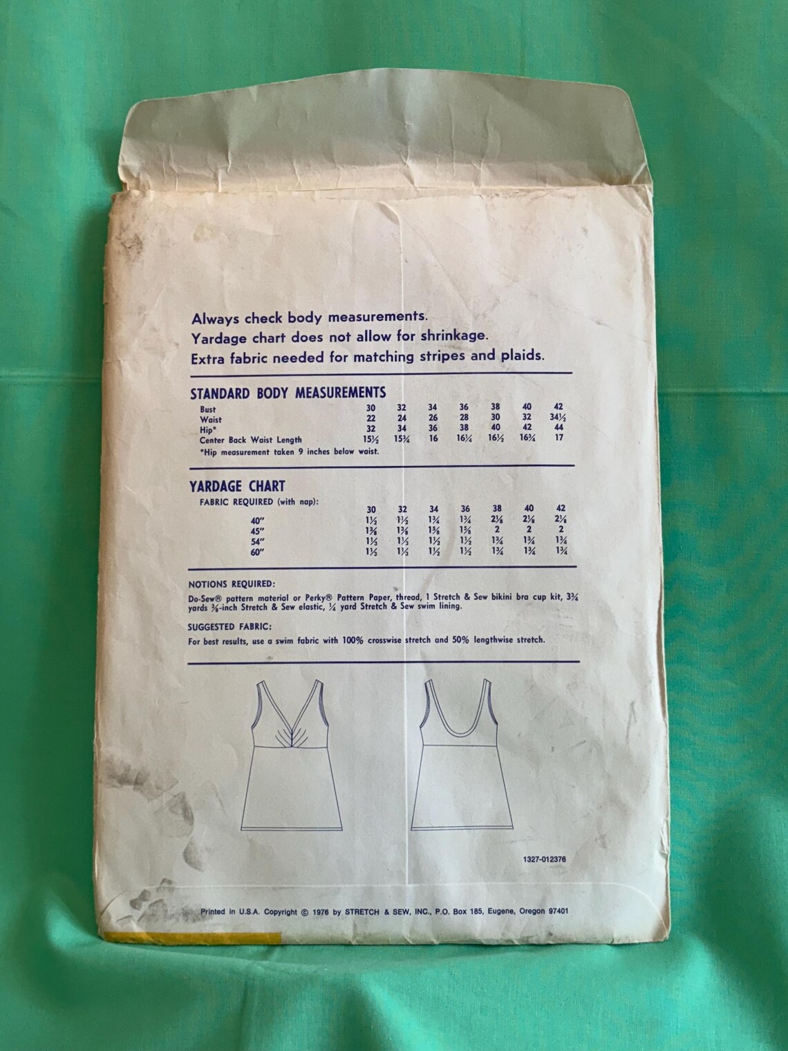 Vintage 1970's Sun and Swim Suit Pattern, Complete - Etsy