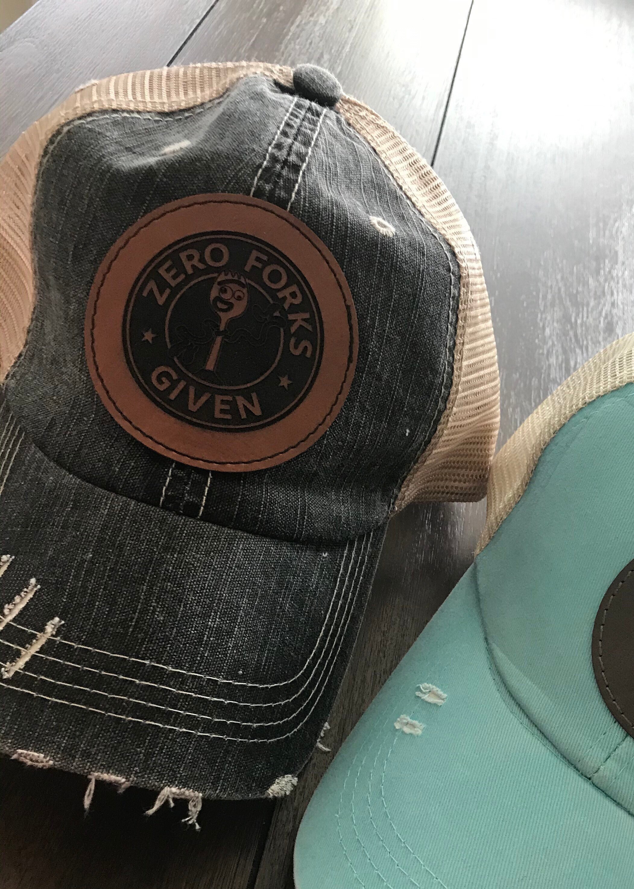 Zero Forks Given Hat. Many Cap Styles and Colors Available. | Etsy