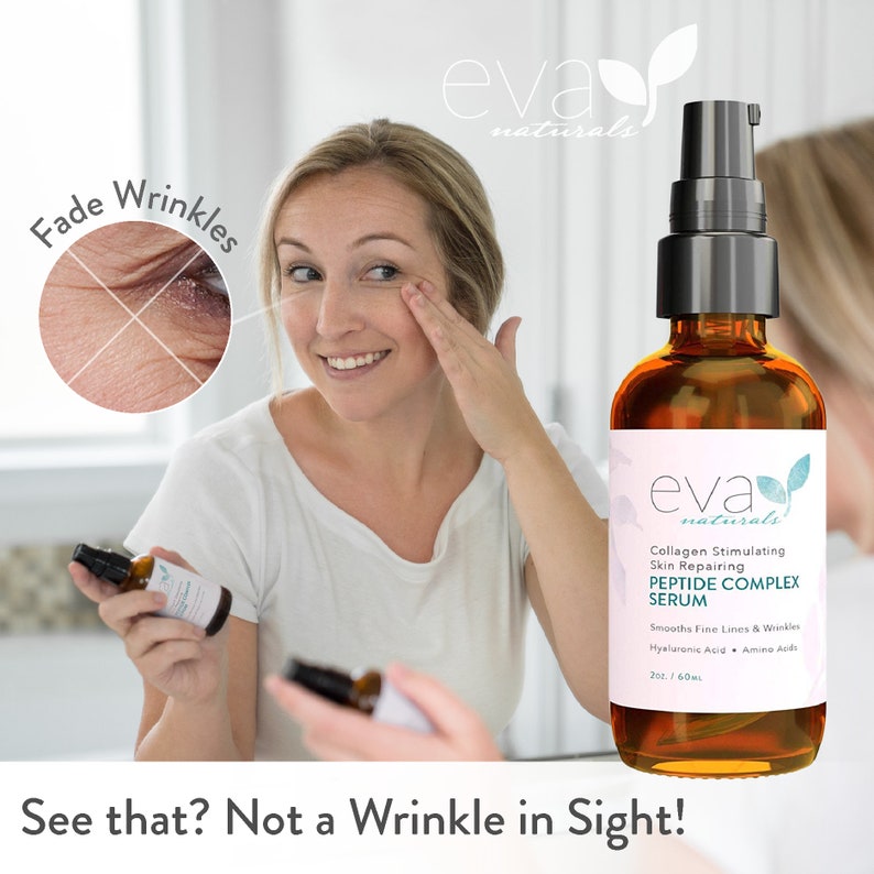 Eva Naturals Peptide Complex Collagen Stimulating Skin Repairing Serum ...