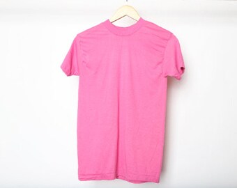 Vintage Pink Shirt | Etsy