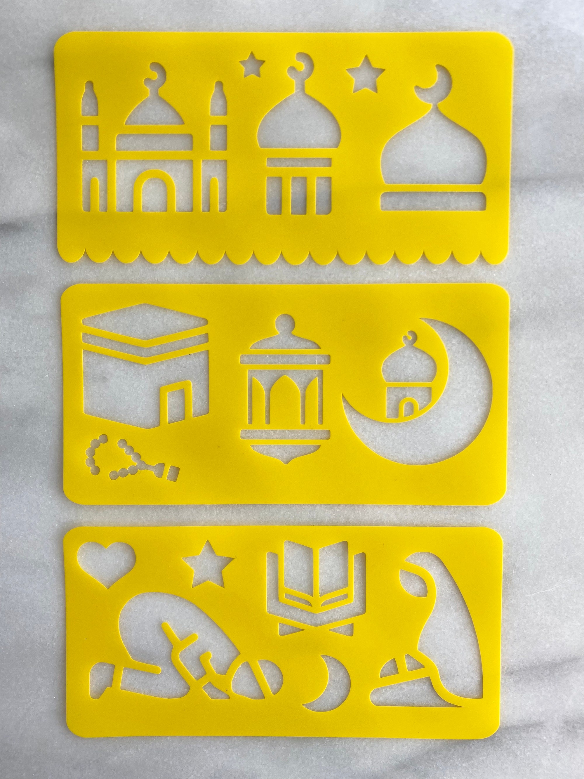 Islamic/ramadan Themed Stencils - Etsy