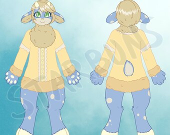 Fursona Reference Sheet - Etsy