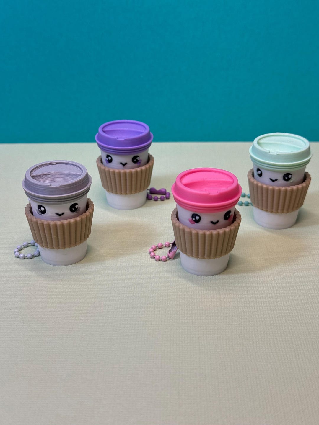 Coffee Cup Fidget Clicker - Cute Kawaii Style - Clicky Stress Relieving ...