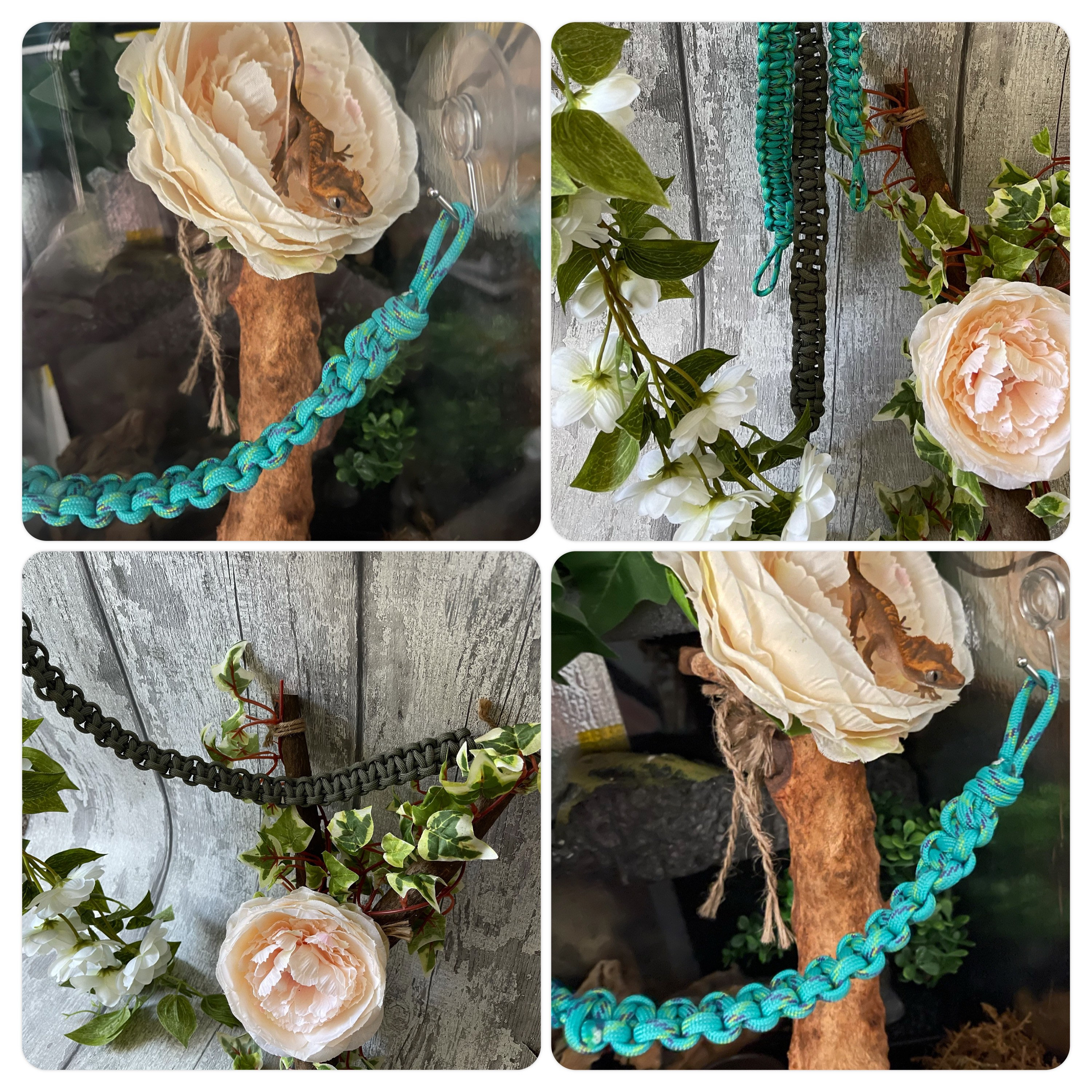 Original paracord reptile vine / climbing rope / bridge with | Etsy