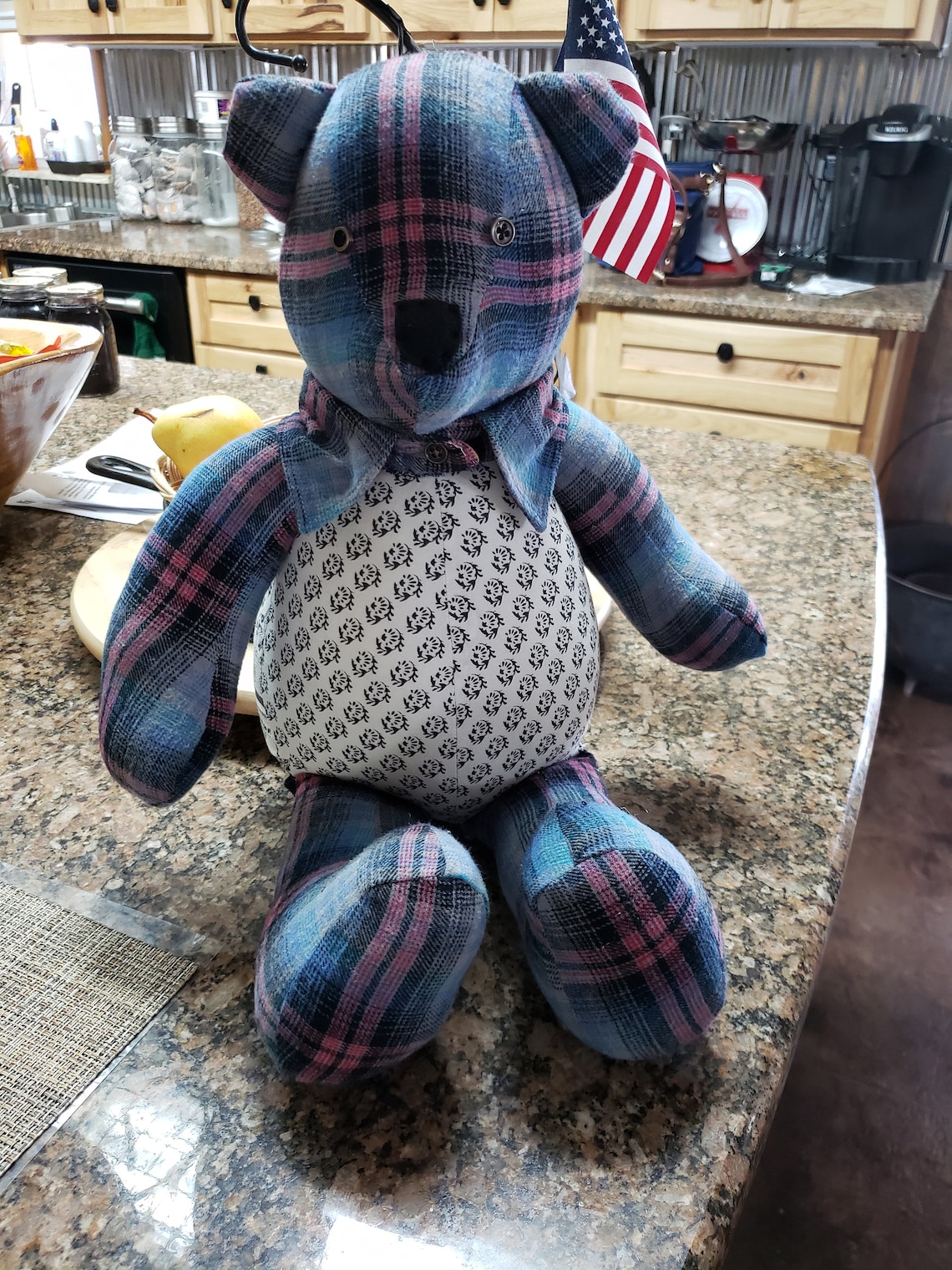 Memory Bears Made With Loved Ones Clothing - Etsy