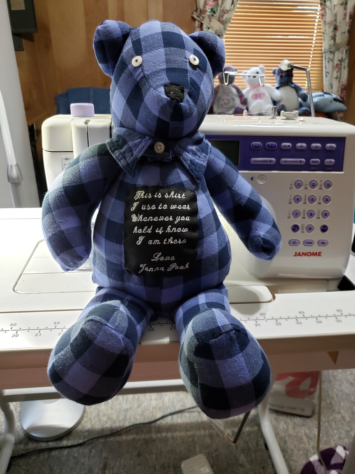 Memory Bears Made With Loved Ones Clothing - Etsy