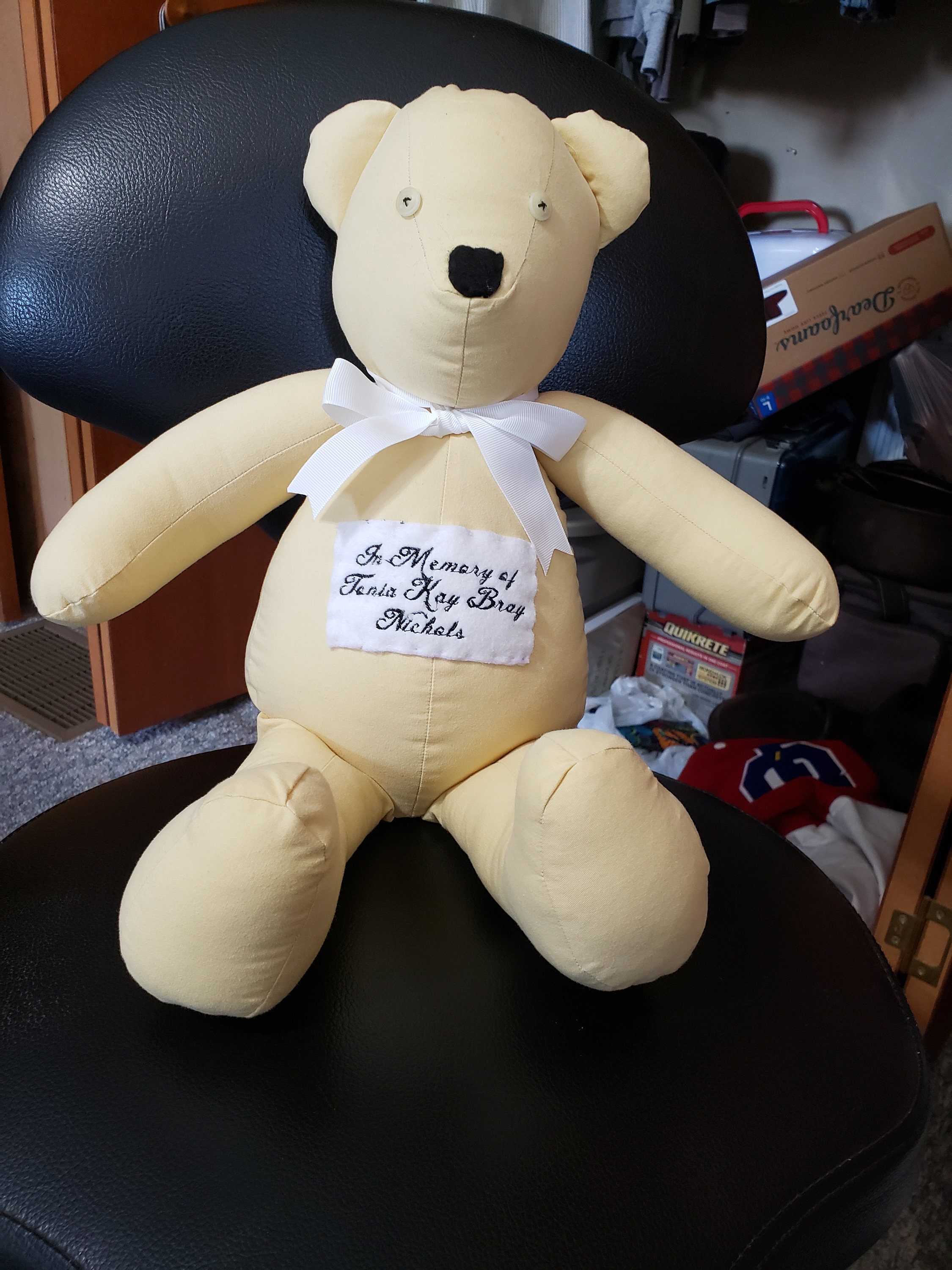 Memory Bears Made With Loved Ones Clothing | Etsy
