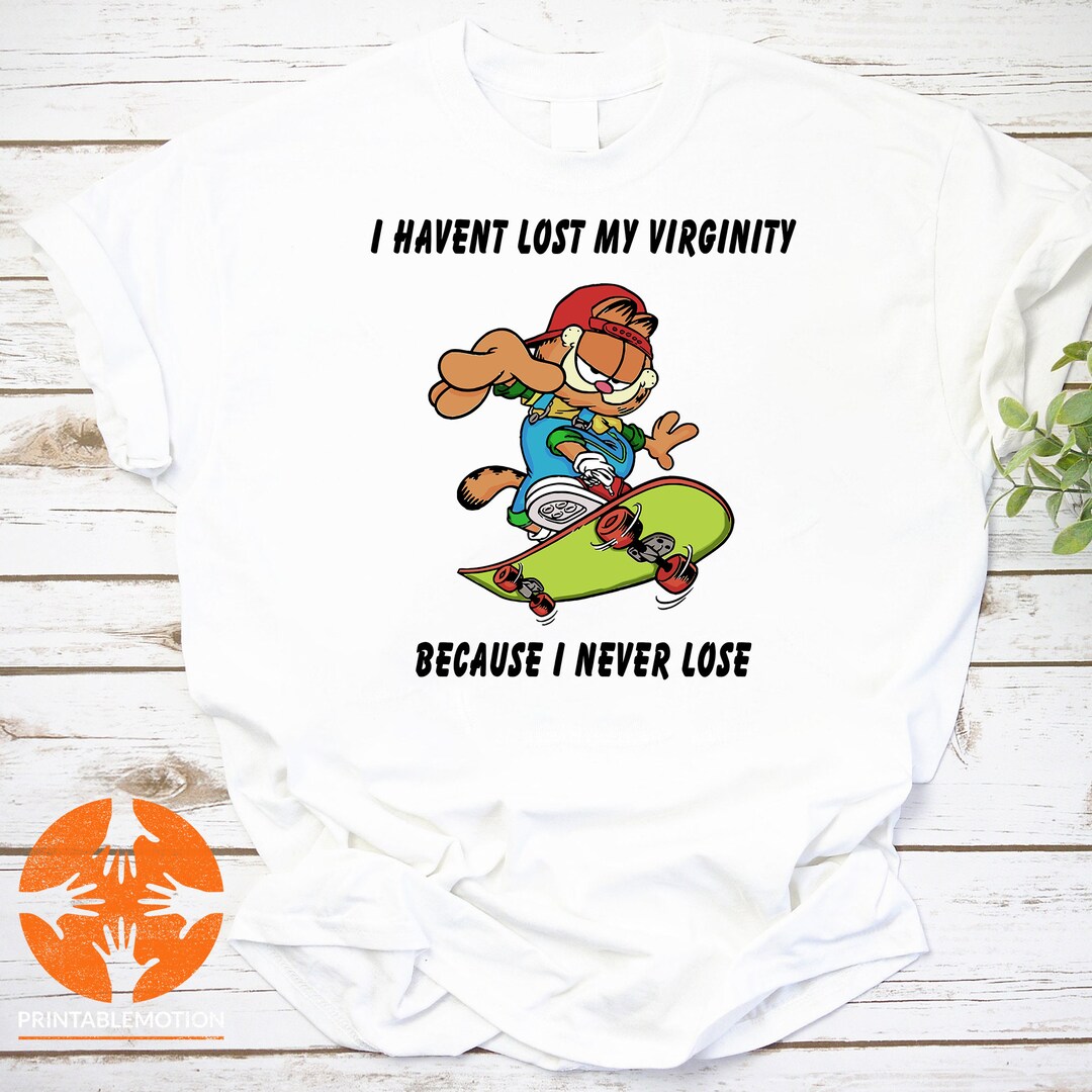 Camiseta vintage Garfield No he perdido mi virginidad porque nunca la ...