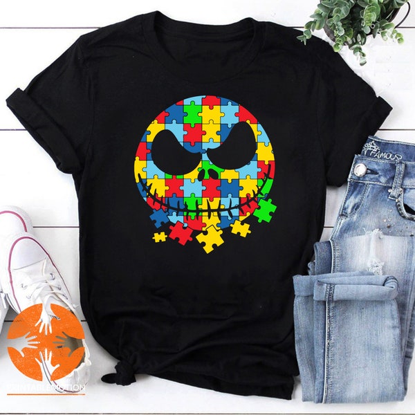 Jack Skellington Autism Png - Etsy