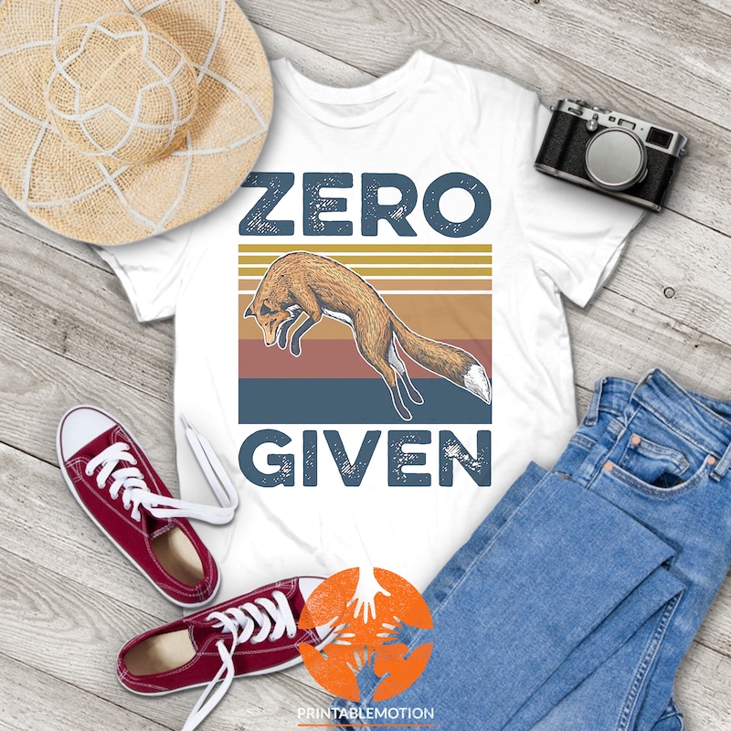Zero Fox Given - Etsy