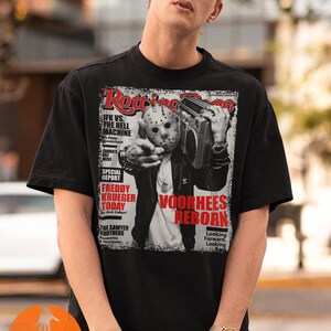 Rotting Bone Issue 002 Voorhees Reborn Halloween Unisex Vintage T-shirt ...