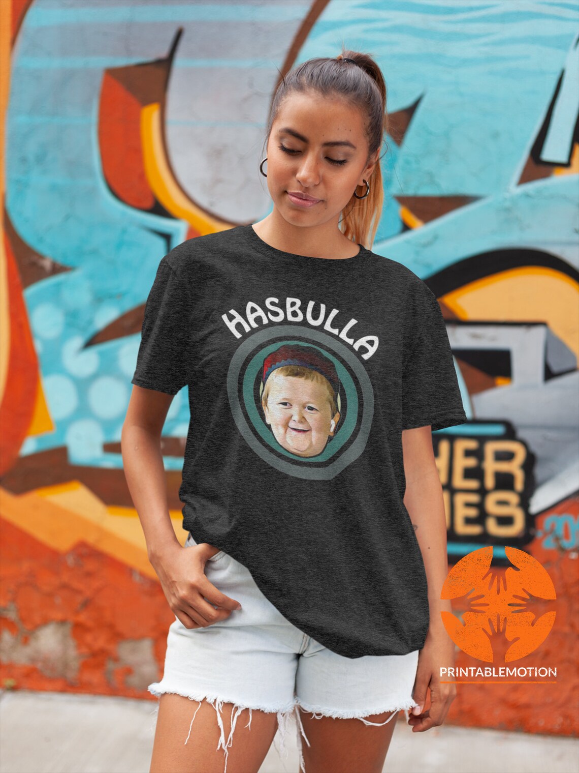Funny Hasbulla Hasbullah Smile Vintage T-shirt, Khabib Shirt, Hasbullah ...