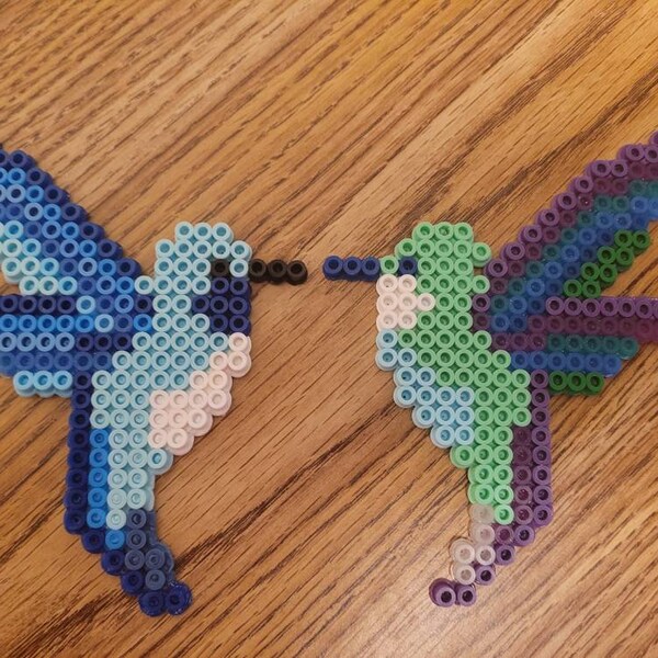 Perler Beads on Canvas - Etsy