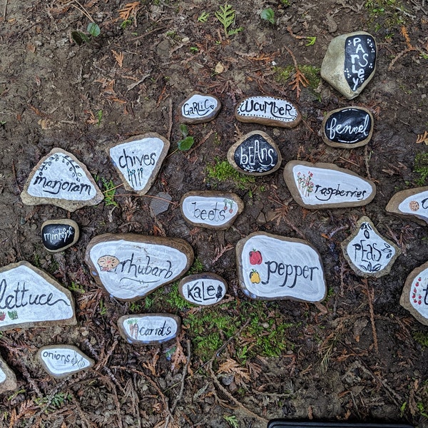 Rock Garden Signs - Etsy