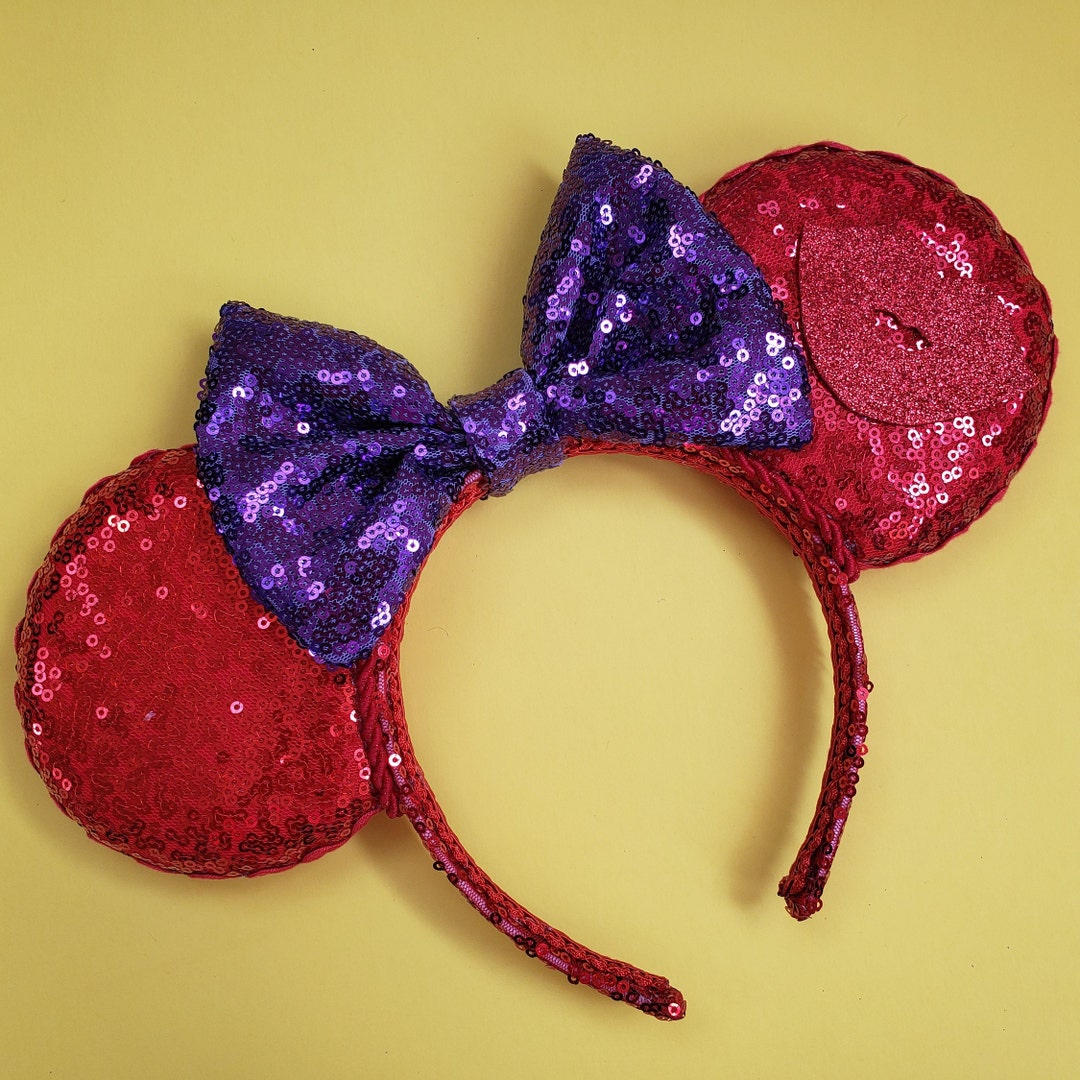 Jessica Rabbit Inspired Mickey Ears/ Who Framed Roger Rabbit Inspired ...