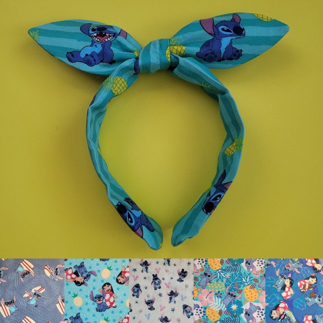 Lilo and Stitch Inspired Tie Knot Headband/knotted - Etsy