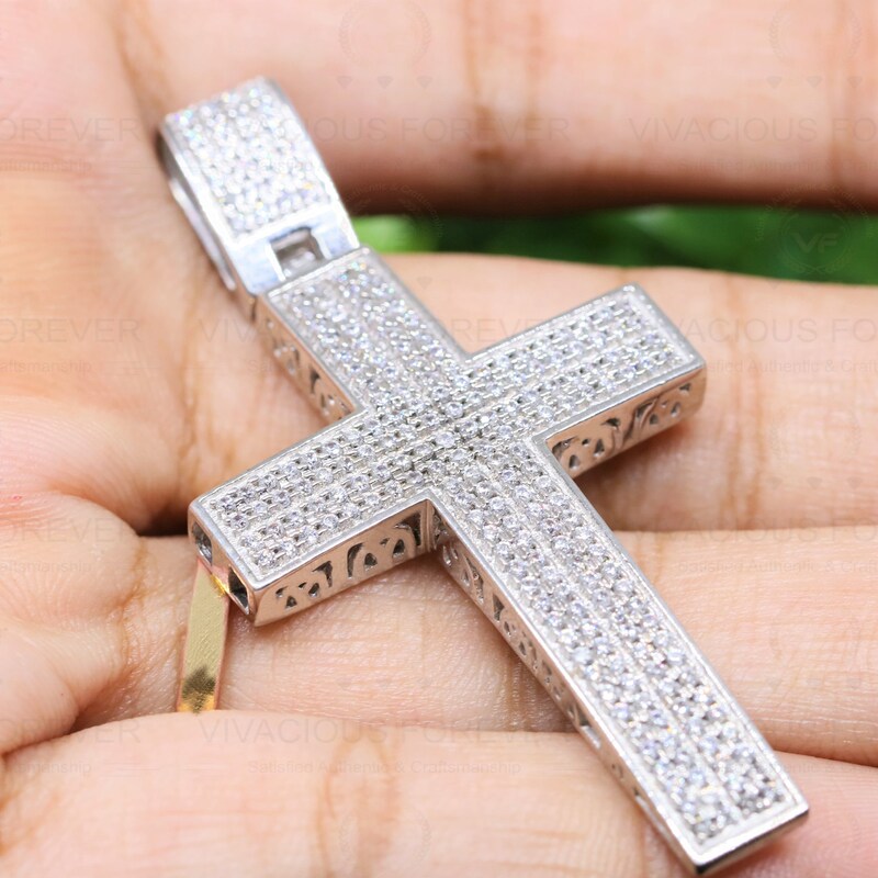 Hip Hop Cross Pendant - Etsy
