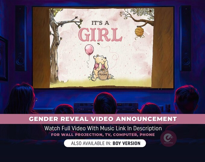 Gender Reveal Honey Pot - Etsy