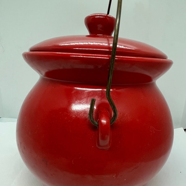 Mccoy Bean Pot With Lid - Etsy