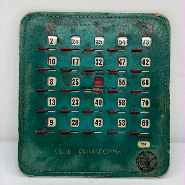 Vintage Bingo Cards - Etsy