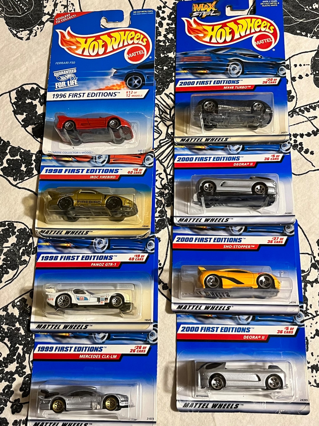 Vintage Mattel Hot Wheels First Edition Series Die Cast Cars 1990s ...