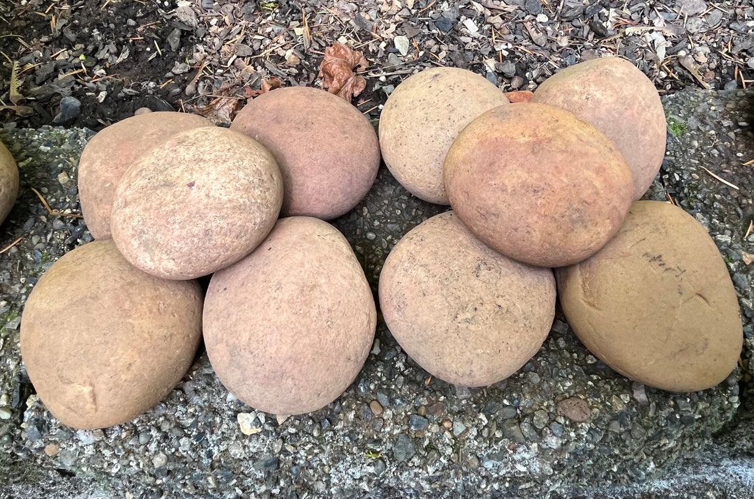 Bags of 10, Natural Smooth River Rocks for Painting, Aquariums ...