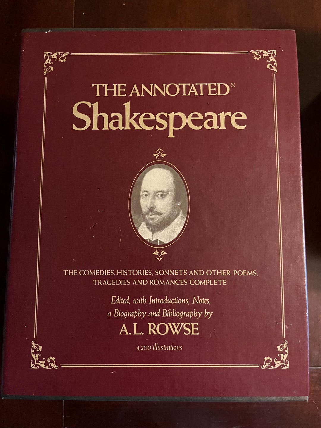 Vintage Book Set - the Annotated Shakespeare, Three Volumes, 4200 ...